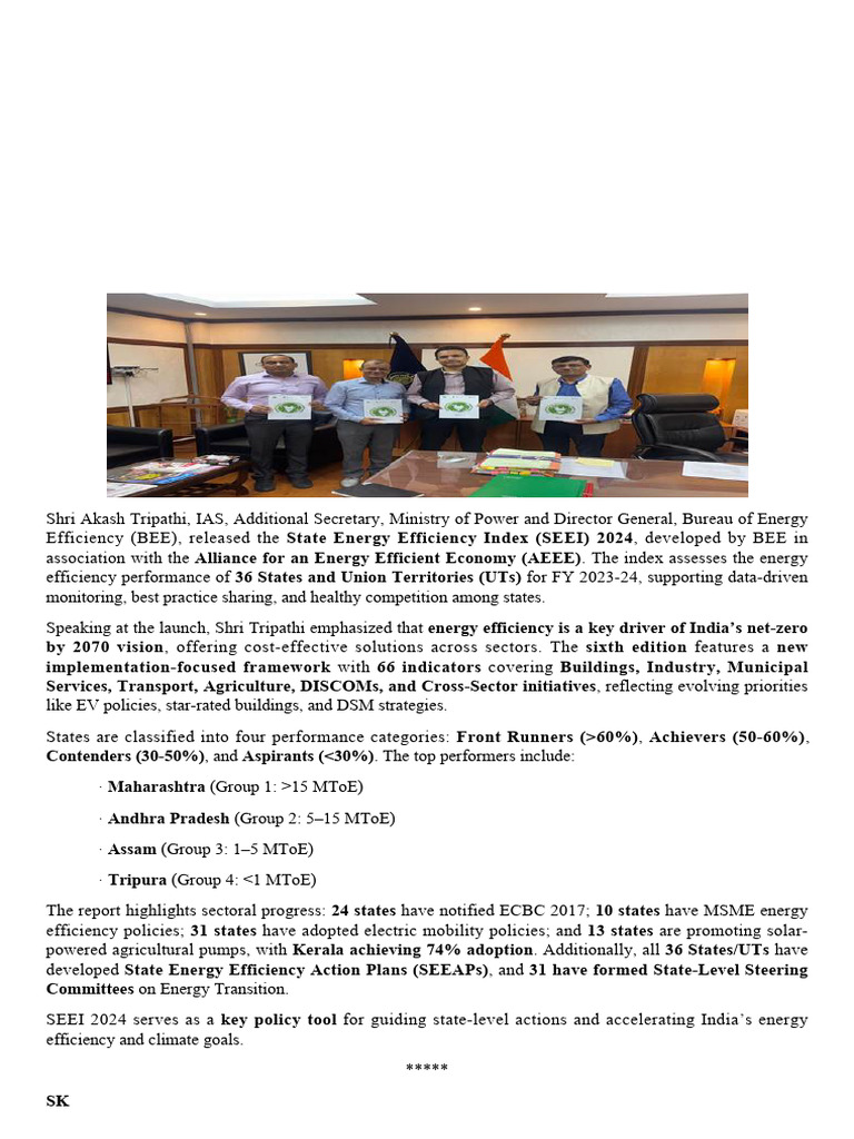 SEEI 2024: Top States in Energy Efficiency | PDF