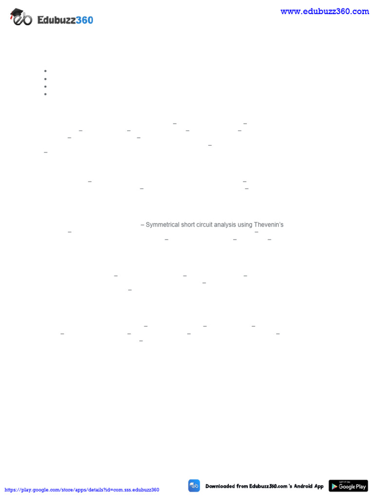 EE8501 Power System Analysis Syllabus | PDF | Electrical Impedance | Network Analysis ...