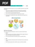Notes of CH 2 Microorganisms - Friend and Foe - Class 8th Science | PDF ...