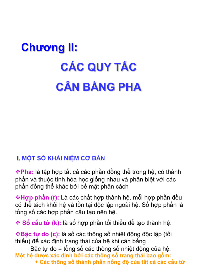 Cac Quy Tac Can Bang Pha | PDF
