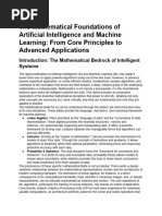 Essential Mathematics For Machine Learning | PDF | Matrix (Mathematics ...