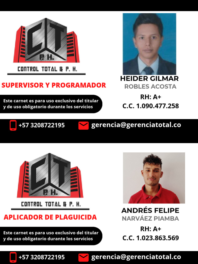 Carnets de Identificación Laboral | PDF