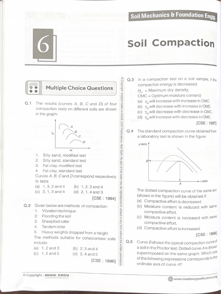 Soil Compaction | PDF