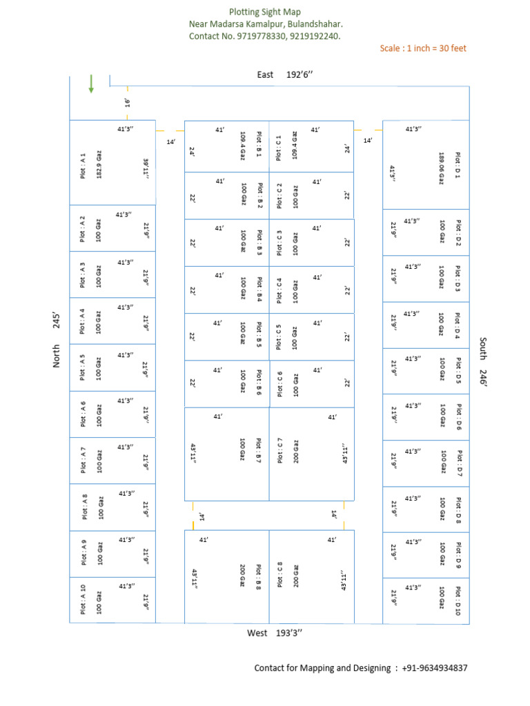 Plotting Sight Kamalpur | PDF