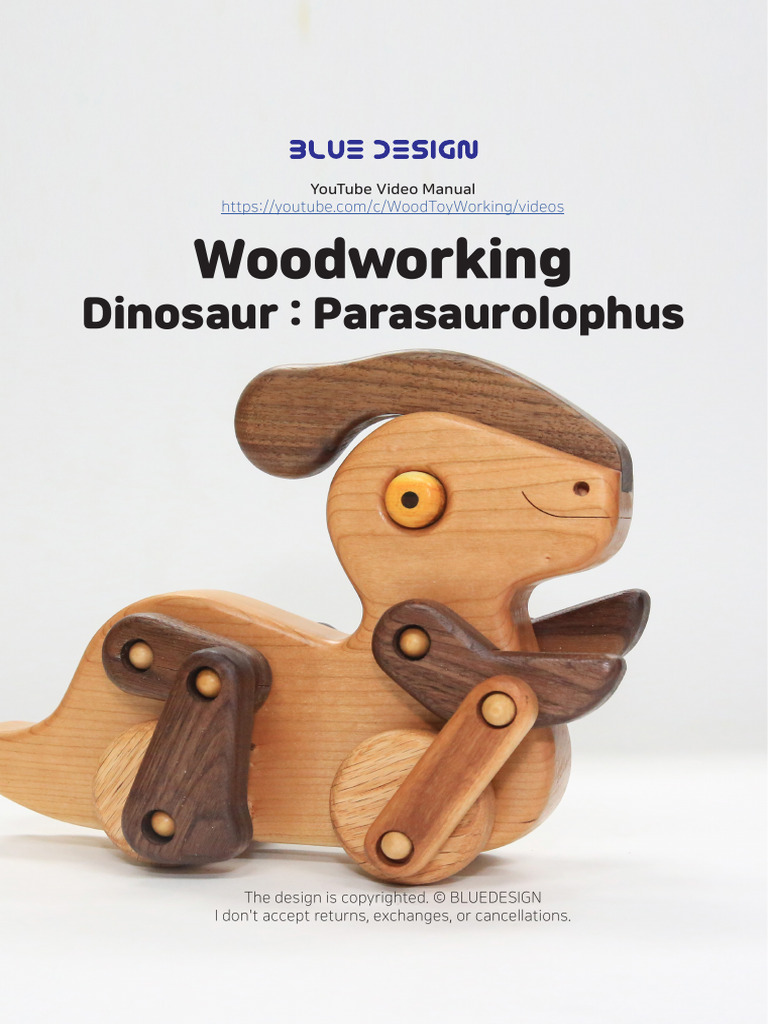 Parasaurolophus Woodworking Design Plans | PDF