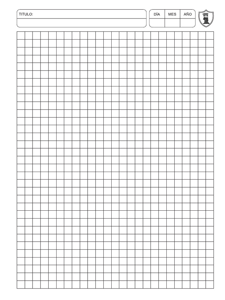 Libreta Cuadro Grande | PDF