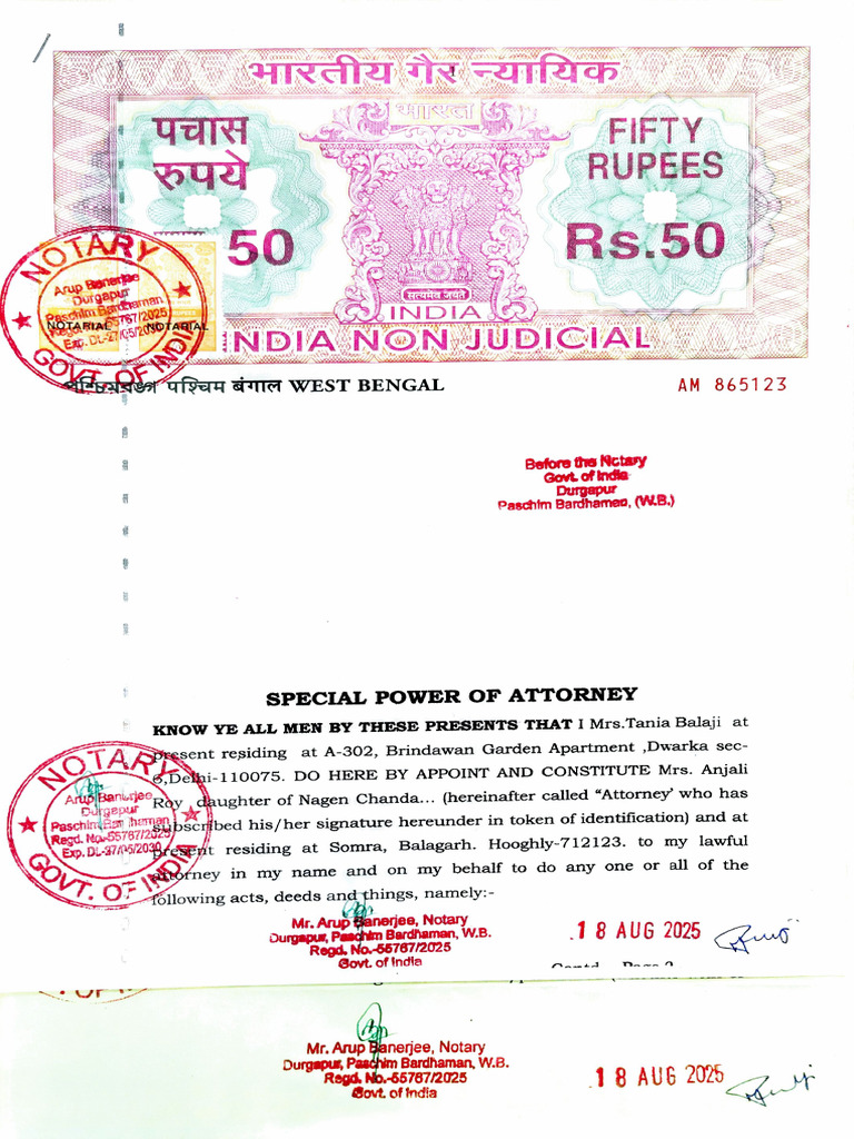 Signed Poa | PDF