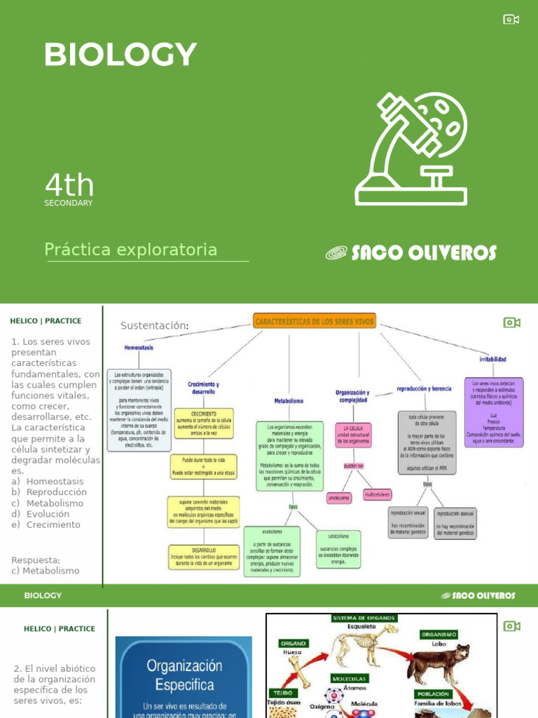 Tomoi Bio 4to Intro | PDF | Biología Celular) | Glucosa