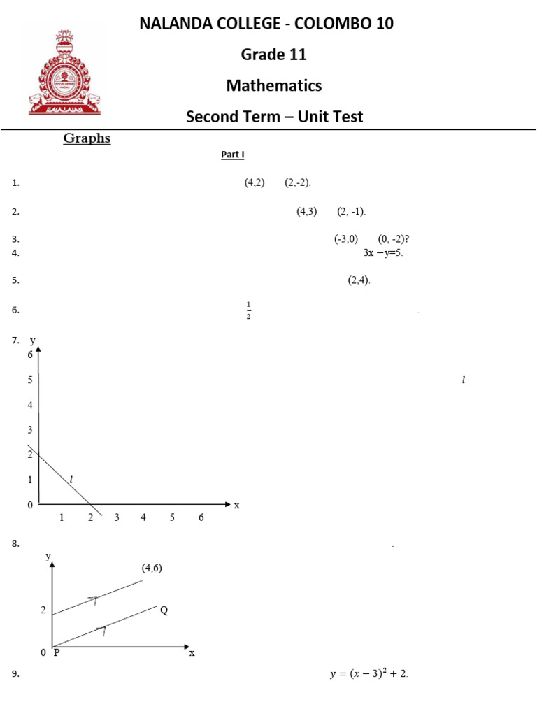 Unit 13 | PDF | Quadratic Equation | Function (Mathematics)