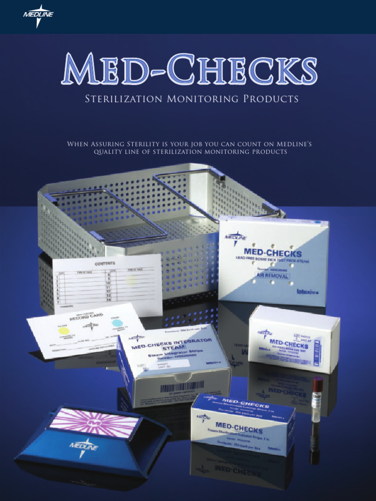 Med-Checks Bowie Dick Test Packs | PDF | Sterilization (Microbiology)