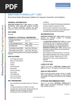 Bentone® 34 Technical Data Sheet | PDF