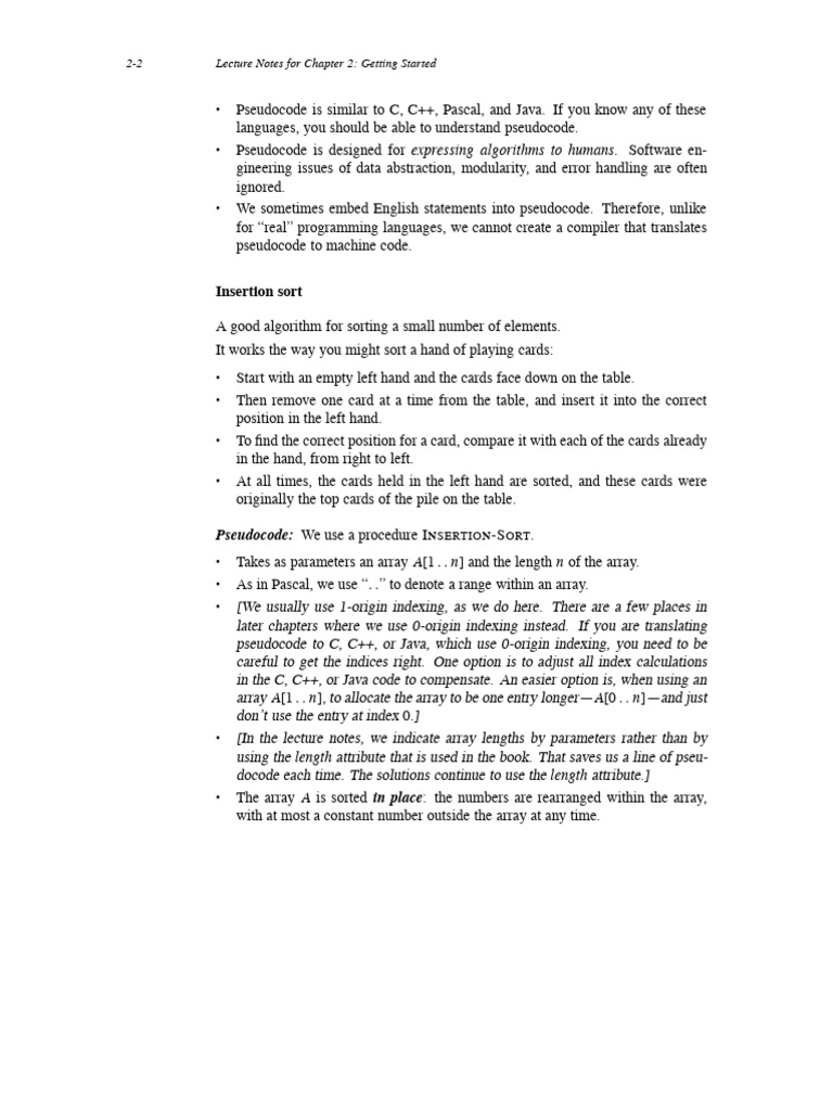 Cormen Lin Lee-Introduction To Algorithms (Solutions) - En-12 | PDF