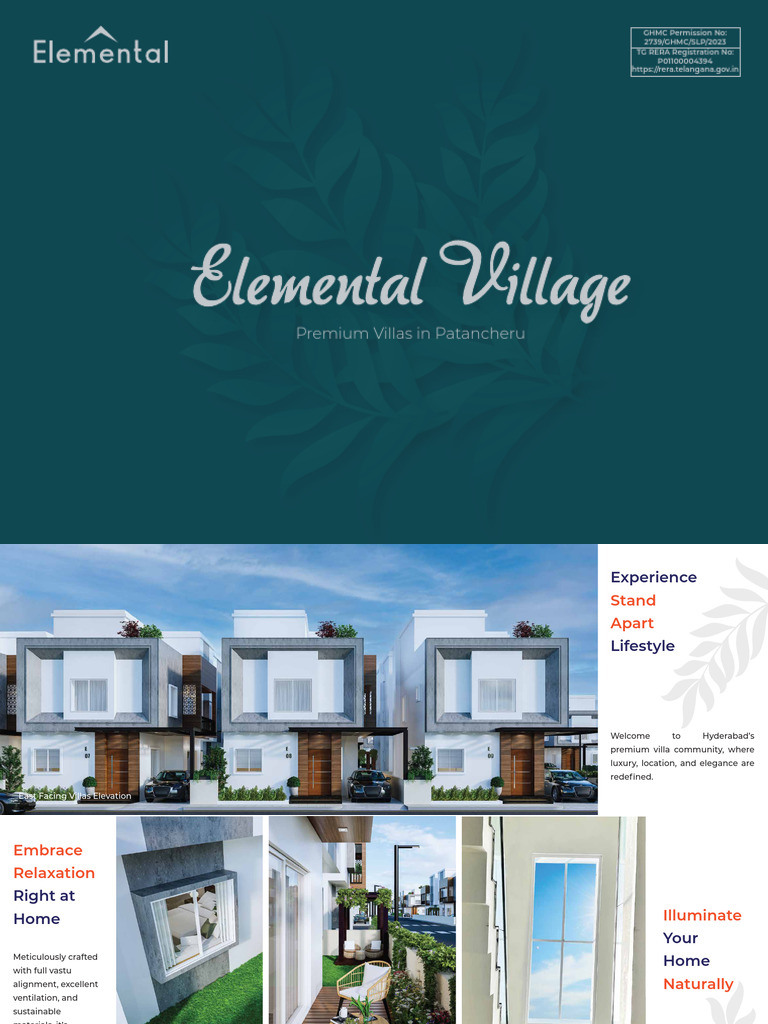 Luxury Villas in Patancheru, Hyderabad | PDF | Tile | Flooring