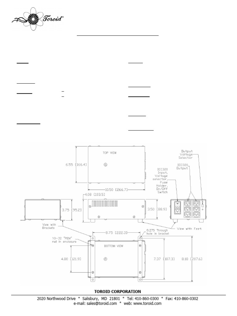 Isb060w UL 3.1 Datasheet Rev3 | PDF
