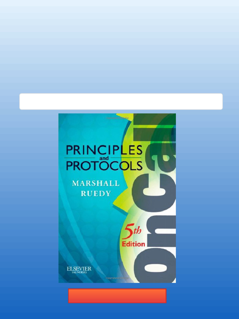 On Call Principles and Protocols 5th Edition Shane A. Marshall Newest Edition 2025 | PDF ...