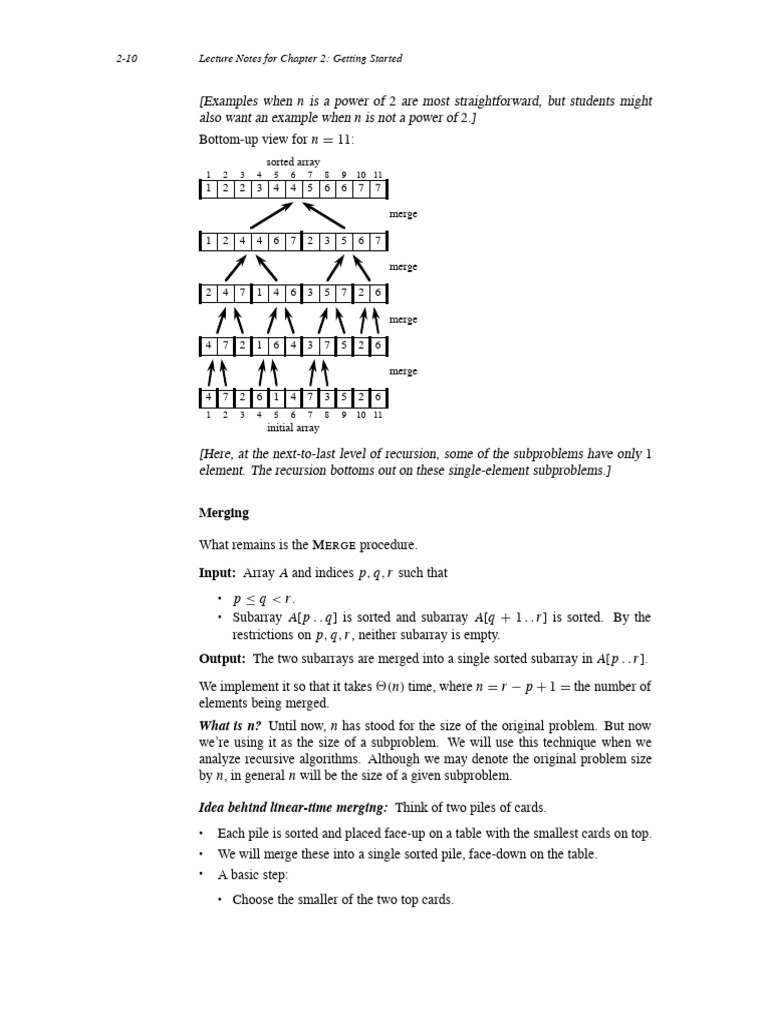 Cormen Lin Lee-Introduction To Algorithms (Solutions) - En-20 | PDF
