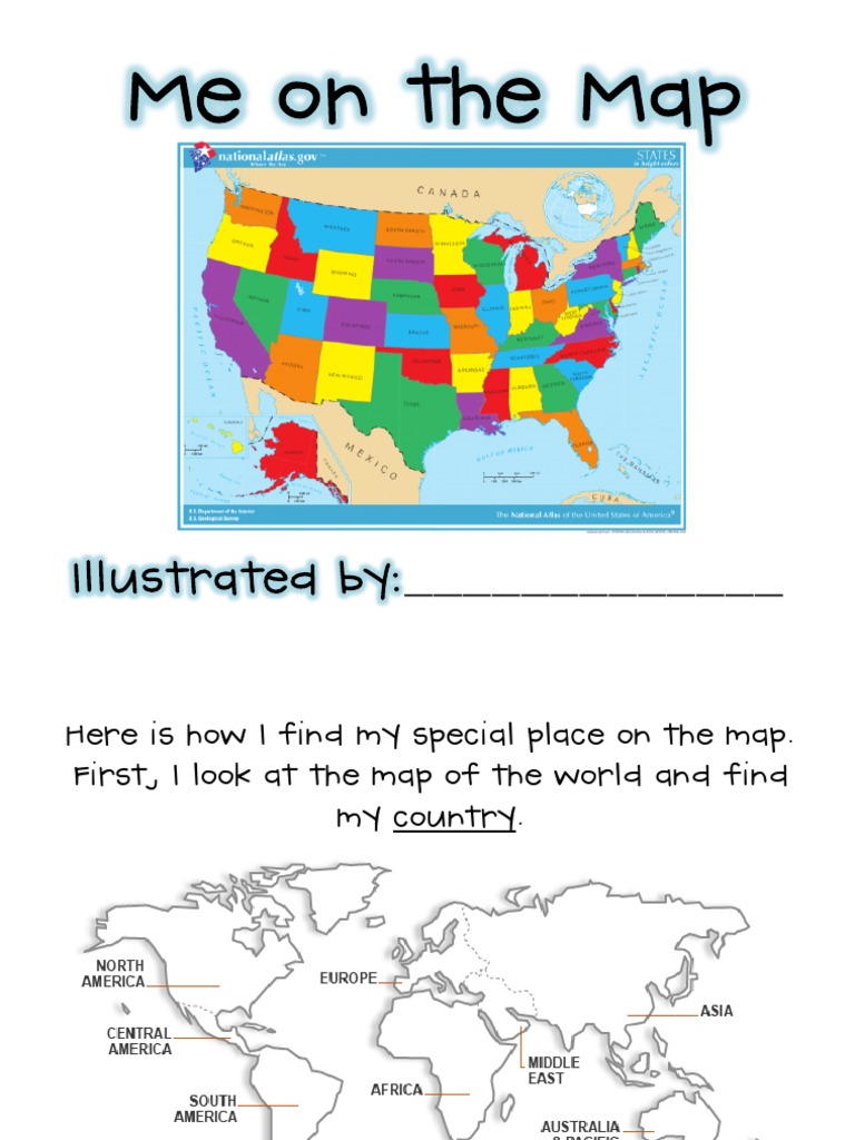 Find My Place on the Map | PDF