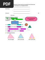 Graad 6 Werkopdrag 3D Omtrek Opp en Volume | PDF