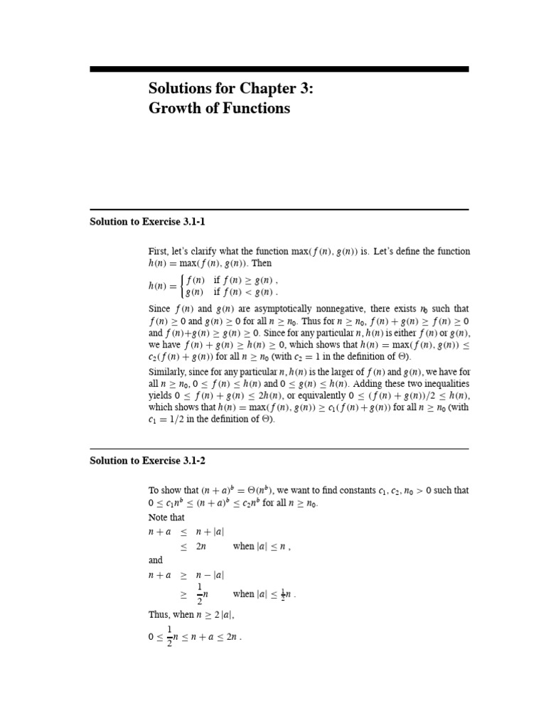 Cormen Lin Lee-Introduction To Algorithms (Solutions) - En-41 | PDF