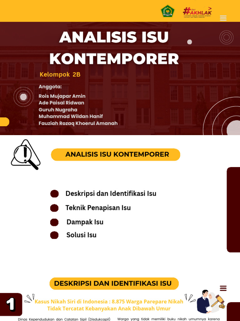 Analisis Isu Kontemporer | PDF