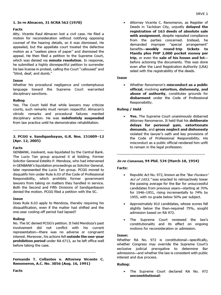 Basic Legal and Judicial Ethics Reviewer | PDF | Lawsuit | Lawyer