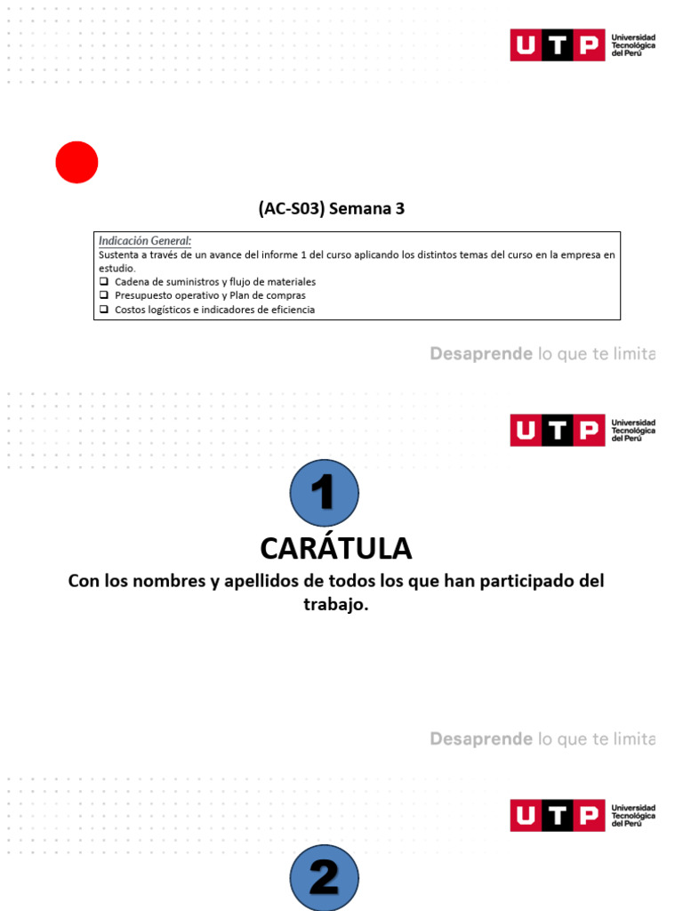Aif1 Sem3 | PDF | Logística | Presupuesto
