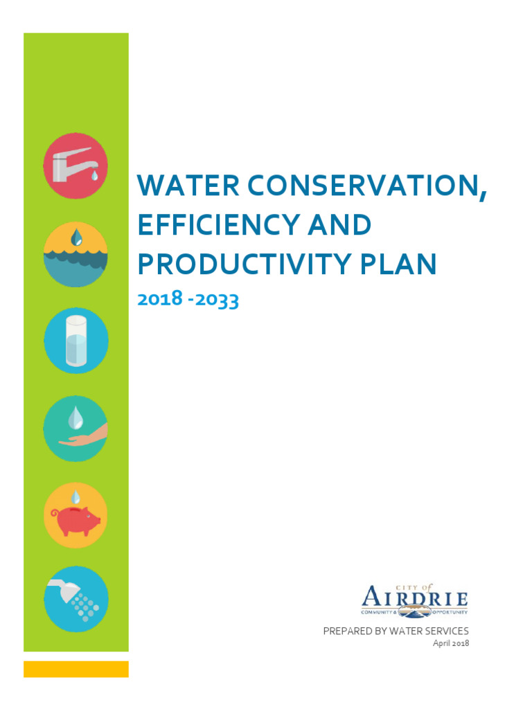 Water Conservation - CEP Plan | PDF | Water Conservation | Stormwater