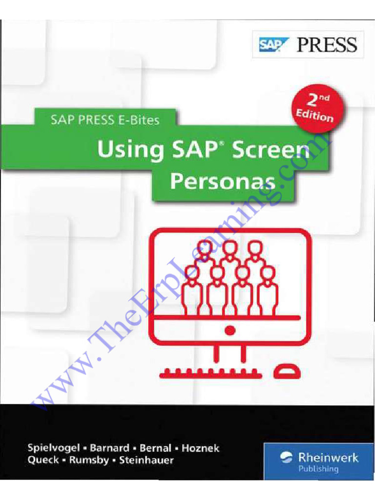 Using SAP Screen Personas Sample | PDF
