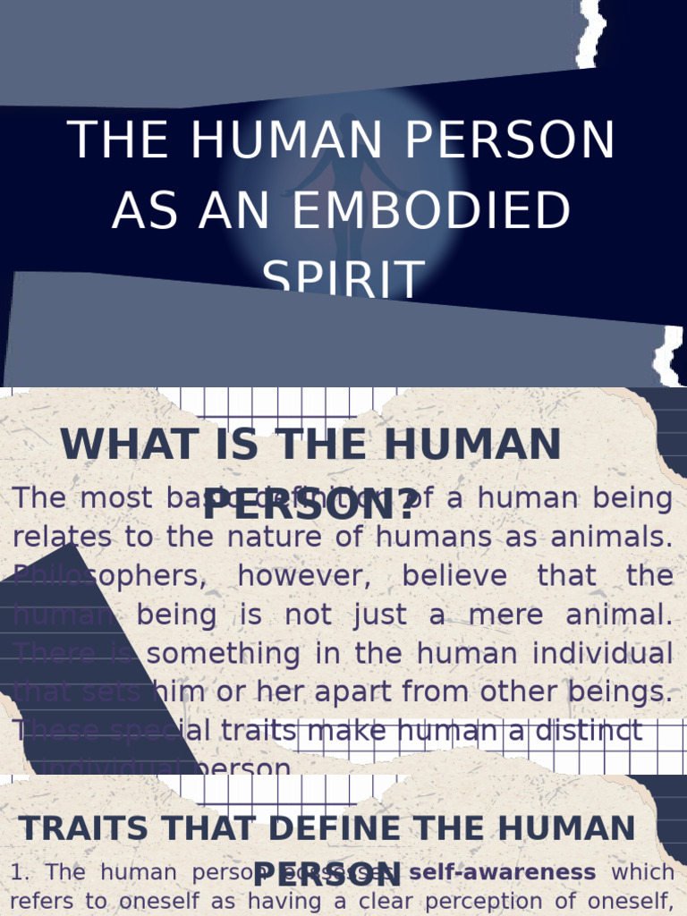 Understanding the Human Person's Nature | PDF | Noble Eightfold Path ...