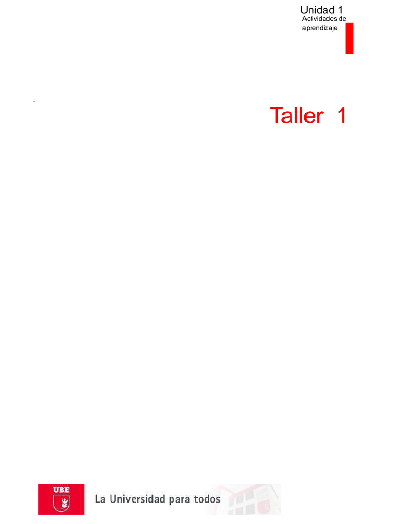 TALLER 1_deber Grupal | PDF
