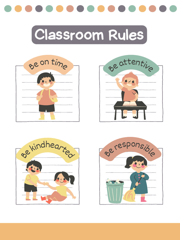 Classroom Rules Poster | PDF