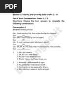 ข้อสอบ A-level ปี 2566 วิชาภาษาอังกฤษ ครบ 80 ข้อ พร้อมเฉลย | PDF | Cyberbullying | Bullying