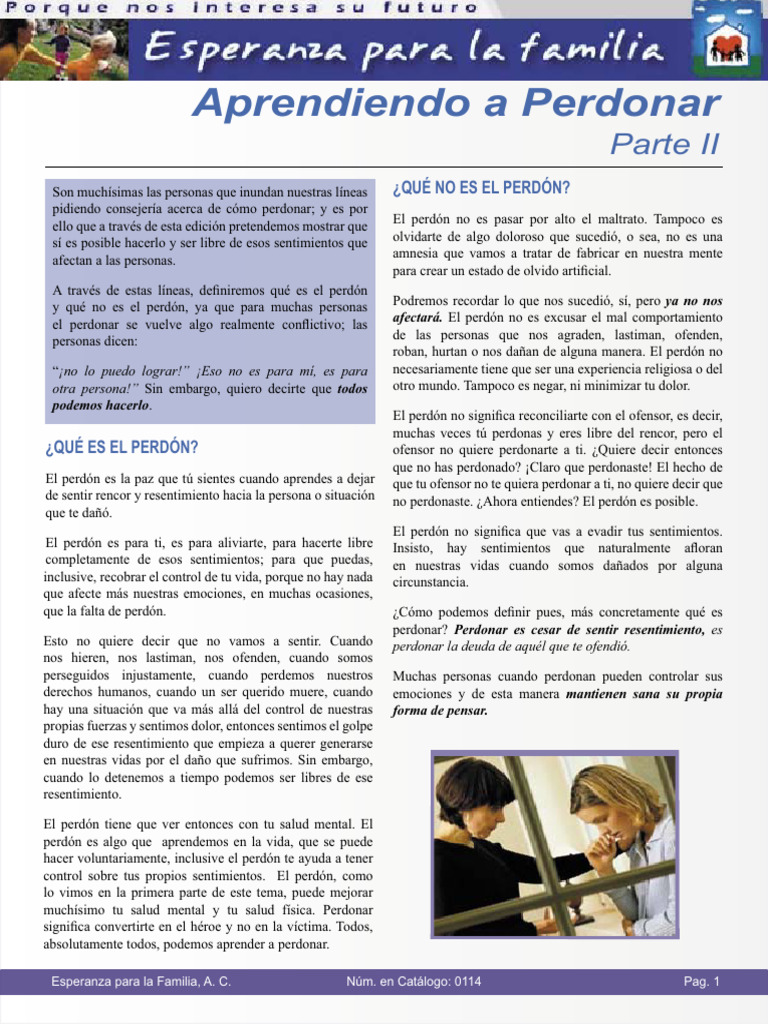Cómo Perdonar y Encontrar Libertad | PDF | Perdón | Ira