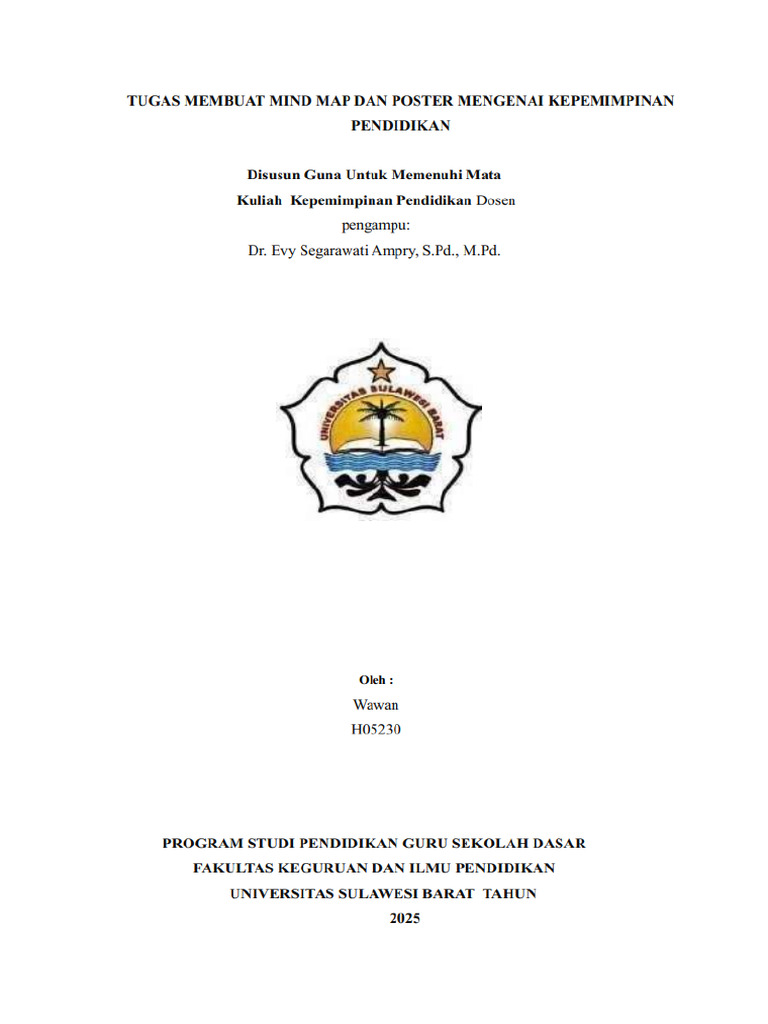 Tugas 1-2 Wawan Mind Mapping Dan Poster | PDF