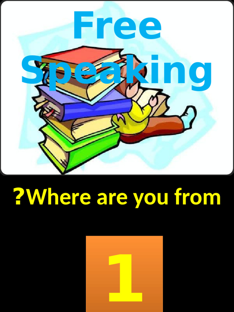 1 Speaking, Speaking Question Speaking Level 1 | PDF