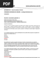 Teste de Informática Básica - Gabarito | PDF