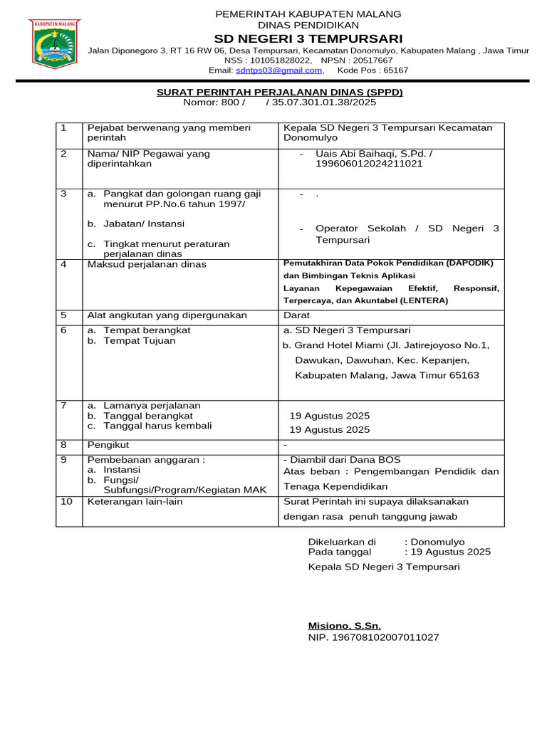 SPPD Ku 2025 | PDF