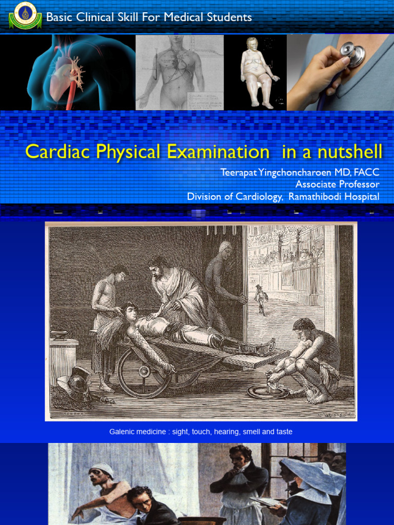 Cardiac Physical Exam Slide | PDF | Pulse | Heart
