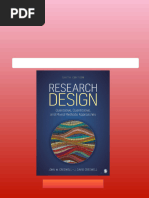 Creswell (2014) The Selection of A Research Approach | PDF