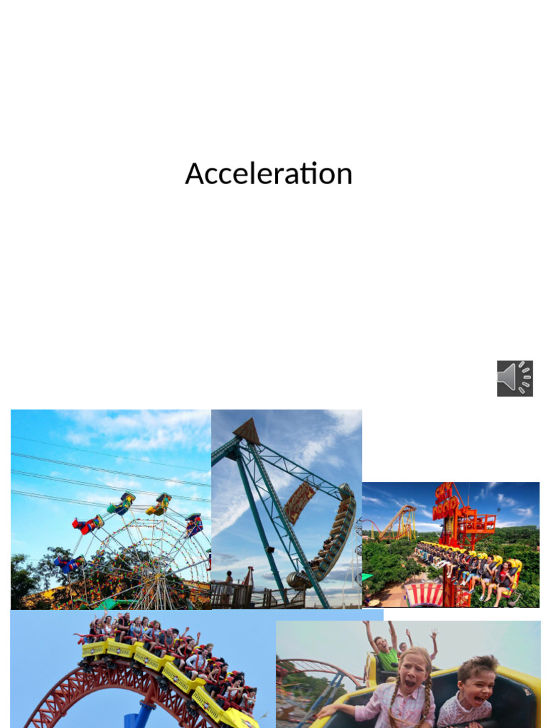 Understanding Acceleration and Motion | PDF