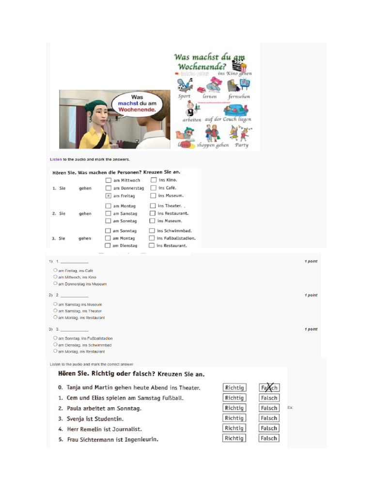 German Listening | PDF