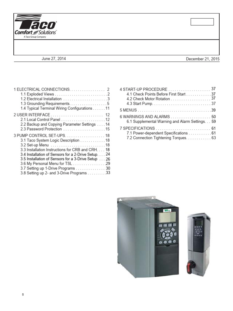 Taco TSL Installation Manual | PDF | Electrical Wiring | Capacitor