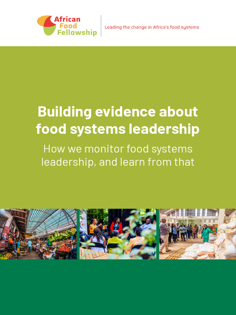 Monitoring Food Systems Leadership | PDF | Leadership | Policy