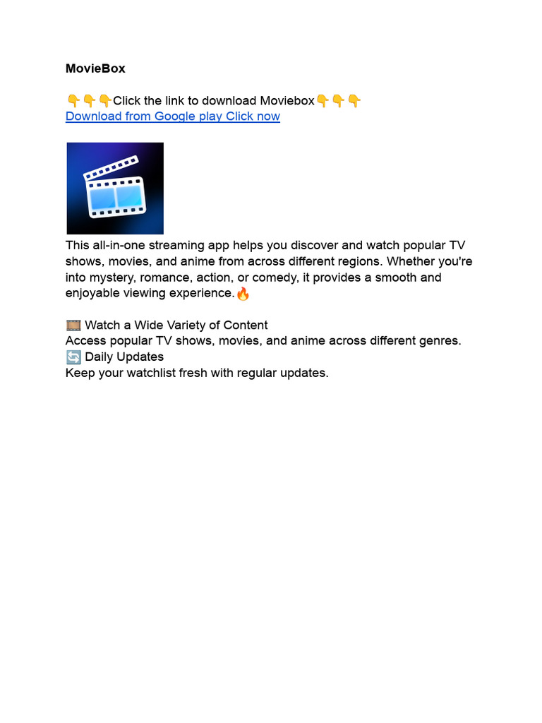 Movie Box | PDF
