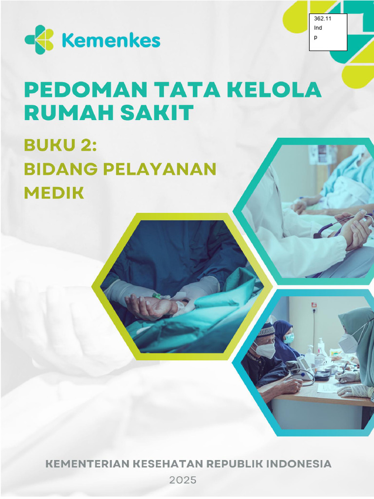 Pedoman Tata Kelola Rumah Sakit - Bidang Pelayanan Medik | PDF