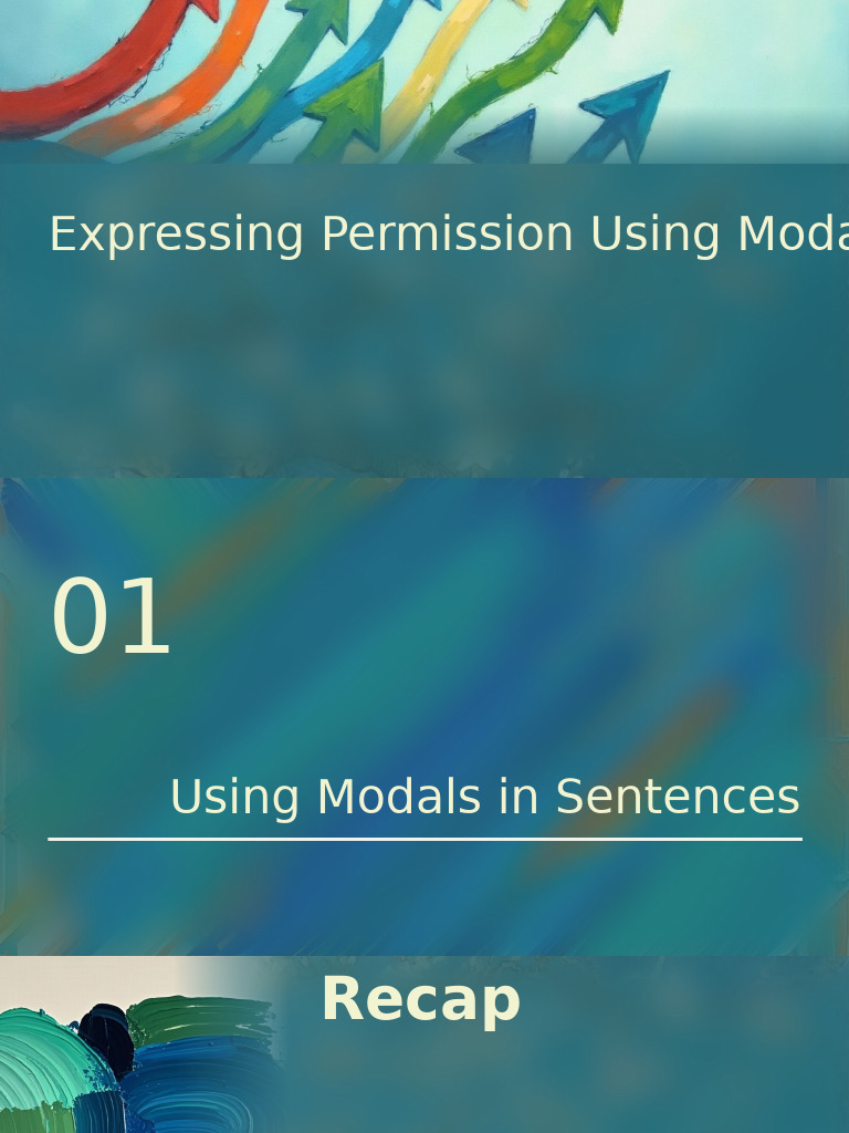 2.using Modals For Permission | PDF | Verb | Subject (Grammar)