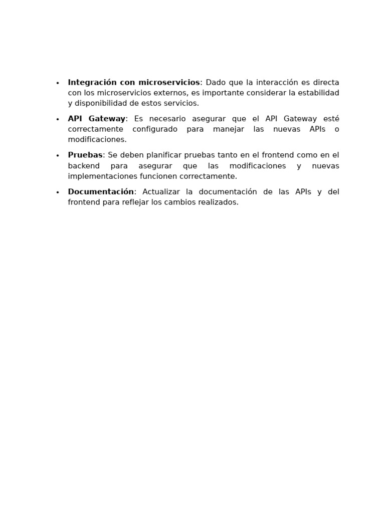Integración y Pruebas de APIs en Microservicios | PDF