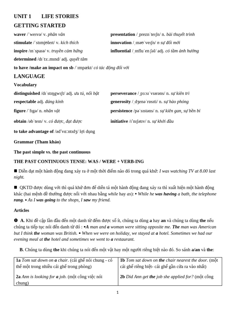 Unit 1 | PDF