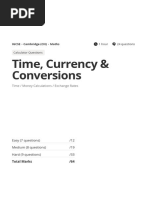 Currency Conversion Worksheet | PDF | Exchange Rate | Euro