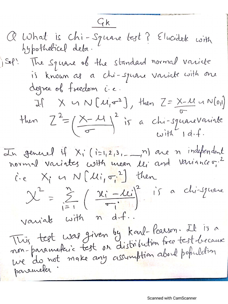 Chi Square, T Test, Regression | PDF
